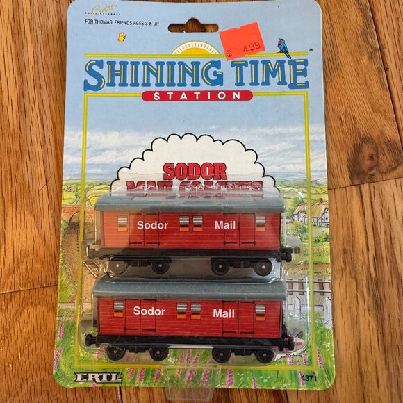 Thomas & Friends | Toys | Ertl 437 Thomas The Tank Engine Mail Coaches ...